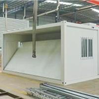 China Z Type Folding Container House 20ft 40ft Prefabricated House Hotel 5850x2438mm for sale
