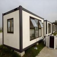 China Low Cost Easy Build Luxury Flat Pack Shipping Container Homes For USA for sale