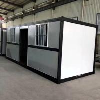 China Folding 2 Bedroom Shipping Container House 40ft Portable Prefab Home 5800x2480mm for sale