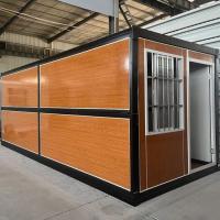 China Folding 2 Bedroom Shipping Container House 40ft Portable Prefab Home 5800x2480mm for sale