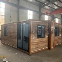 China Customized Expandable Container Home Q235 Steel Grade Movable Modular House 20 Year Lifespan for sale