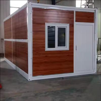 China 20ft Modular Prefab Fold Out Container Home Small Tiny House Fast Install 5800x2440mm for sale