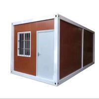 China Light Steel Flat Pack Container Home 20ft 40ft Warehouse Easy Install Modular House for sale
