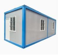 China New Customization Portable House Detachable Z Shape Folding Container House for sale