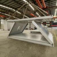 China Mobile 20 Feet Z Type Prefab Folding Container House 5900x2500x2470mm for sale