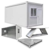 China Factory Prefabrication Fast Build Safe Strong Z Shape Folding Container House for sale