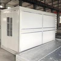 China Space-Saving Prefab Mobile Portable Folding Container Houses Camp for sale