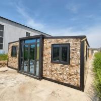 China 20FT Earthquake Resistance Expandable Container House with Bathroom for sale