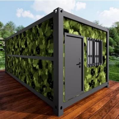 China Prefabricated Low Cost Easy-to-Install Folding Container House for sale