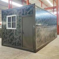China 20 feet foldable prefab storage container homes for sale