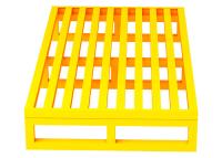 China Heavy Duty Steel Pallet 1200x1000mm 5000kg Load Capacity Galvanized Metal Skid for sale