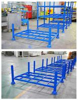 China Powder Coating Steel Stackable Warehouse Racks Pallet Heavy Duty for sale