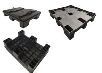 China 100Kg Bulk Plastic Pallet Box Collapsible Pallet Crate Containers 810x610mm for sale