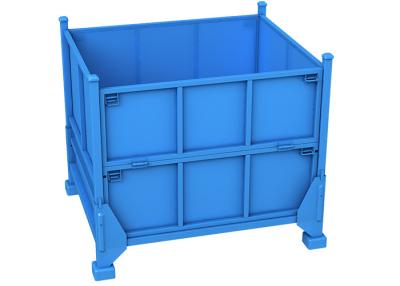 China Heavy Duty Collapsible Pallet Metal Stillages Cage Container for sale