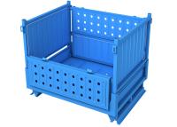 China Metal Pallet Storage Cage Heavy Duty Stillages 1200x1000 for sale