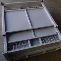 China Powdercoating storage Mesh Collapsible Pallet Cage Stillage Heavy Duty for sale
