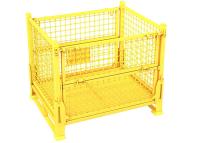 China Wire Mesh Storage Cages Stackable Stillage 1100x730x670mm 1500kg Capacity for sale