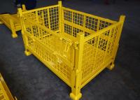 China Electro Powdercoated Equipment Security Cage Heavy Duty Stillages For Warehouse Storage for sale