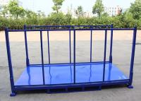 China Heavy Duty 2 Way Stackable Pallet Racks Stacking Frames 1000kg Capacity Custom Sizes for sale