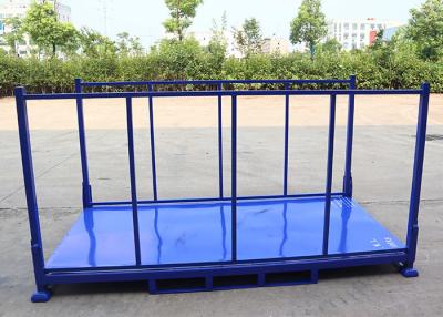 China Heavy Duty 2 Way Stackable Pallet Racks Stacking Frames 1000kg Capacity Custom Sizes for sale
