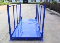 China Heavy Duty 2 Way Stackable Pallet Racks Stacking Frames 1000kg Capacity Custom Sizes for sale