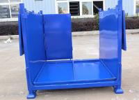 China Forklift Metal Pallet Cage Box 2T For Construction Sites for sale