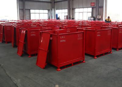 China Custom Brick Pallet Lifting Cage Lockable Stillage Heavy Duty for sale