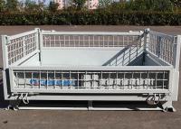 China Folding Bulk Mesh Euro Pallet Cage Industries Container OEM for sale
