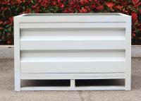 China Corrugated Steel Metal Stillage Heavy Duty Transport Storage Bin 1200x1000mm for sale