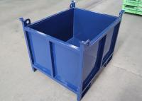 China Warehouse Rigid Steel Pallet Stillage Cage Stackable ISO9001 Certificated for sale