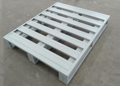 China Heavy Duty Steel Pallet 2T Capacity Half Spread Material Handling Pallet for Industrial Storage for sale