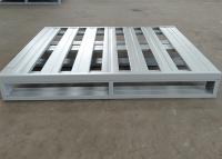 China Heavy Duty Steel Pallet 2T Capacity Half Spread Material Handling Pallet for Industrial Storage for sale
