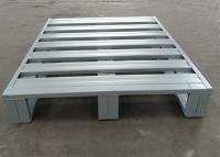 China Heavy Duty Steel Pallet 2T Capacity Half Spread Material Handling Pallet for Industrial Storage for sale
