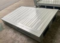 China Corrugated Steel Spill Pallet 1200x800mm Heavy Duty 4 Way Forklift Pallet for sale