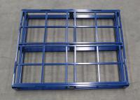China Powder Coated Tubular Steel Pallet 1500kg Custom Heavy Duty Shipping Pallet for sale