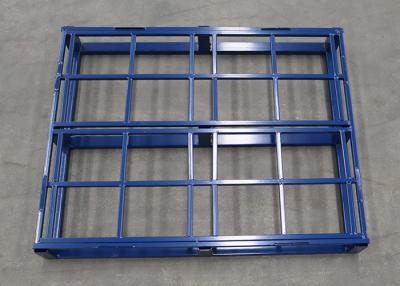China Powder Coated Tubular Steel Pallet 1500kg Custom Heavy Duty Shipping Pallet for sale