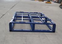 China Powder Coated Tubular Steel Pallet 1500kg Custom Heavy Duty Shipping Pallet for sale