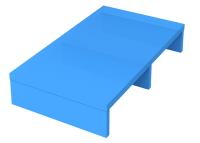 China Custom Returnable Metal Steel Pallet Two Way Entry 1200x1000 for Transportation for sale