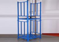 China Customized Color Portable Stacking Racks With 1000kg Load Capacity And 200mm Wheel Diameter for sale