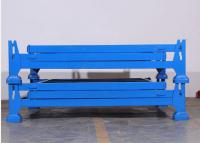 China Customized Color Portable Stacking Racks With 1000kg Load Capacity And 200mm Wheel Diameter for sale