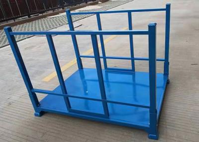 China 1 Ton Returnable Portable Stacking Racks for Warehouse Storage 1200x1000mm for sale