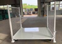 China Collapsible Tier Rack Pallet Stacking Frames 1500kg Capacity for Warehouse Mobile Storage for sale