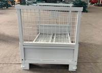 China Galvanized Wire Mesh Stackable Pallet Cage Heavy Duty 1200x1000mm 1000kg Capacity for sale