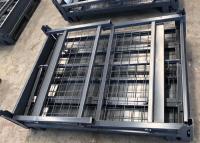 China Foldable Collapsible Pallet Cage Stillage For Warehouse Logistics Turnover for sale