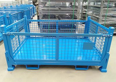 China Industrial Large Stillage Pallet Cage Powder Coating Half Height for sale