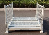 China Custom Powder Coating Mesh Stillage For Forklift Transportation for sale