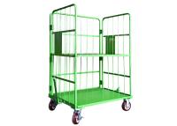 China Nestable Demountable Roll Pallet 800x600x1450mm 500kg for Hospital Logistics for sale