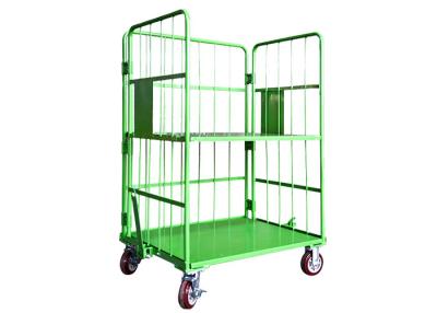 China Nestable Demountable Roll Pallet 800x600x1450mm 500kg for Hospital Logistics for sale