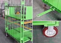 China Nestable Demountable Roll Pallet 800x600x1450mm 500kg for Hospital Logistics for sale