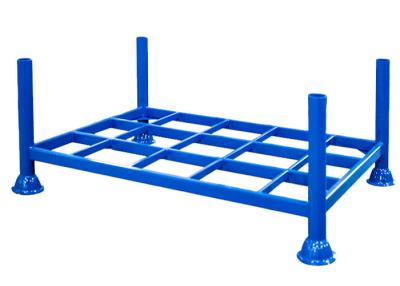 China Warehouse Storage Portable Stacking Racks Steel Shipping Racks ODM for sale